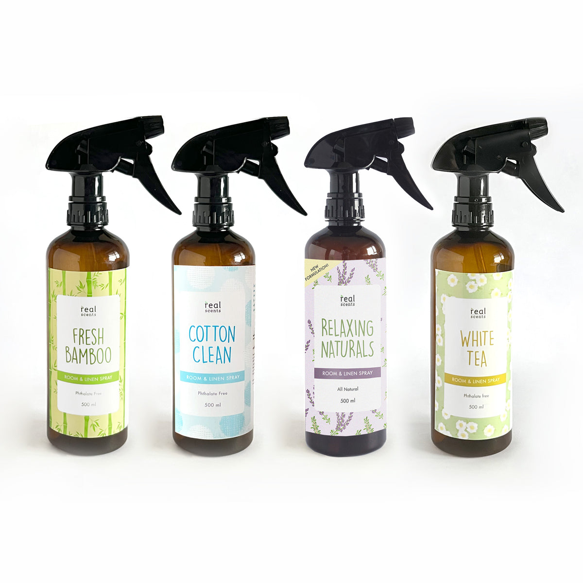 Cotton Clean Room and Linen Spray 500ml – Real Scents