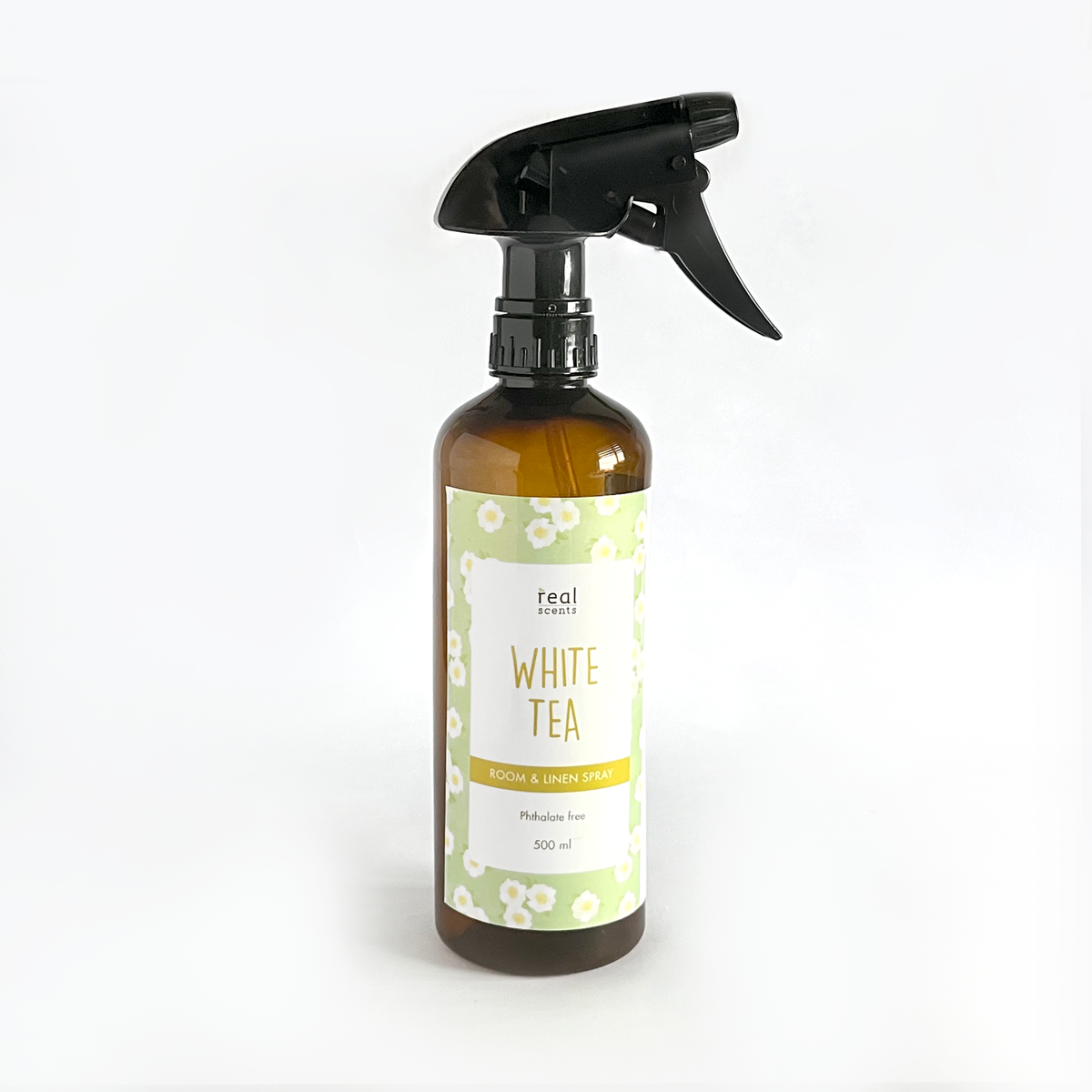 White Tea Room and Linen Spray 500ml – Real Scents